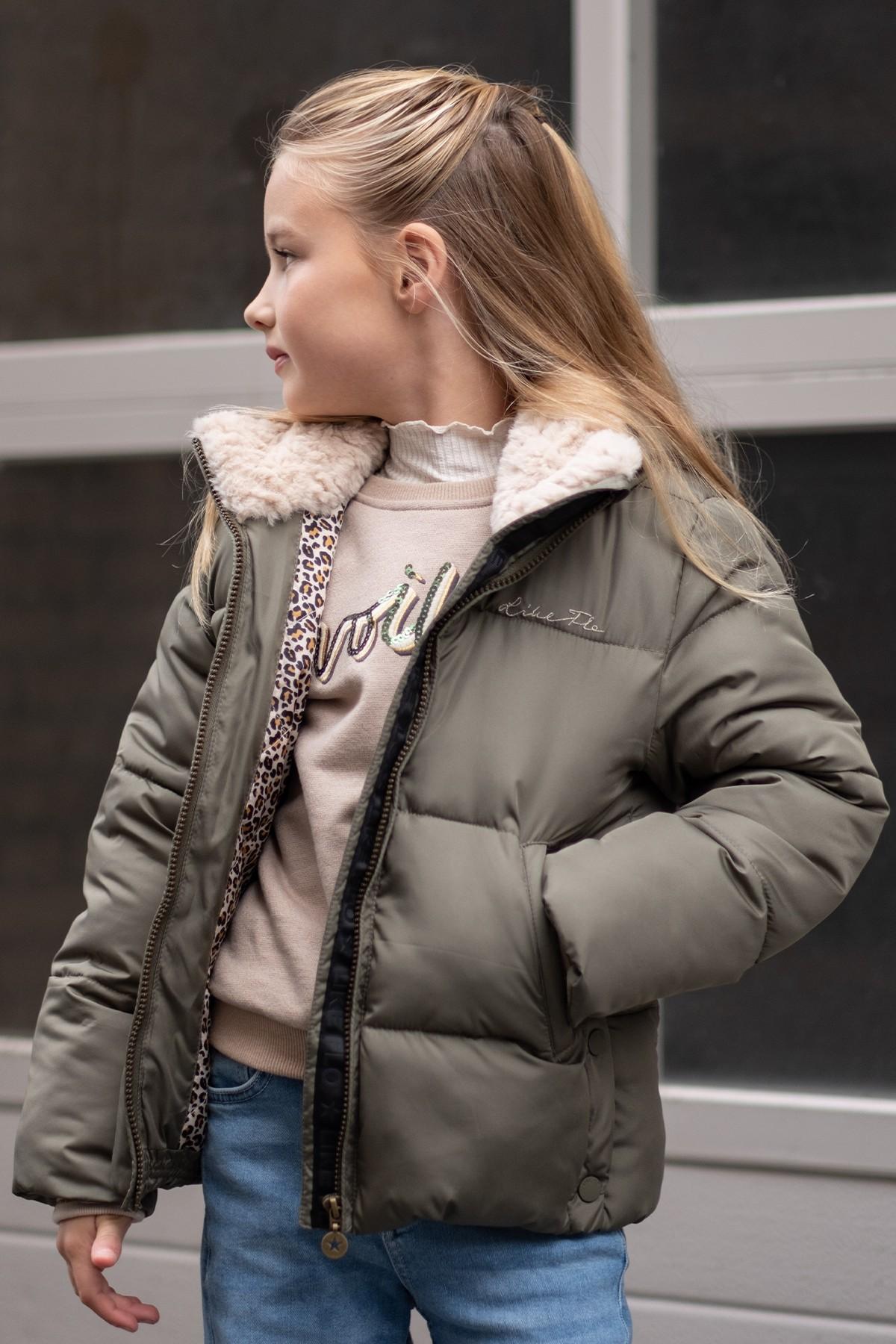 Like Flo 355 Army jas voor meisjes